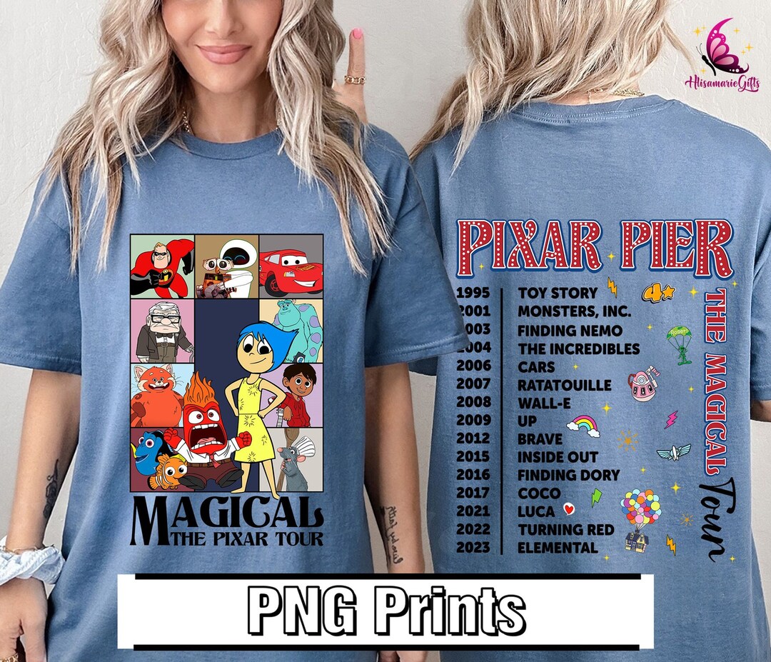 Inside Out Magical the Pixar Tour Png, Pixar Fest 2024 Clipart, Inside ...