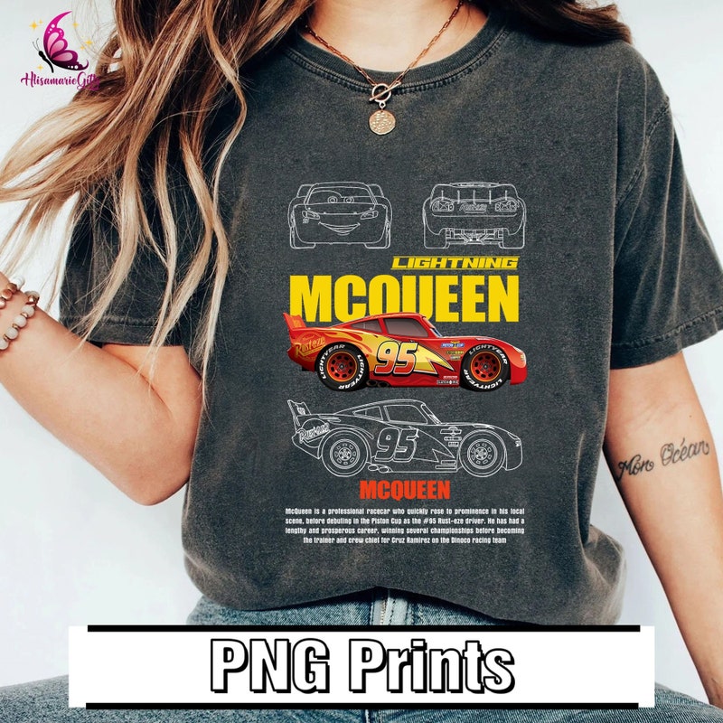 Lightning Mcqueen 95 Logo - Etsy
