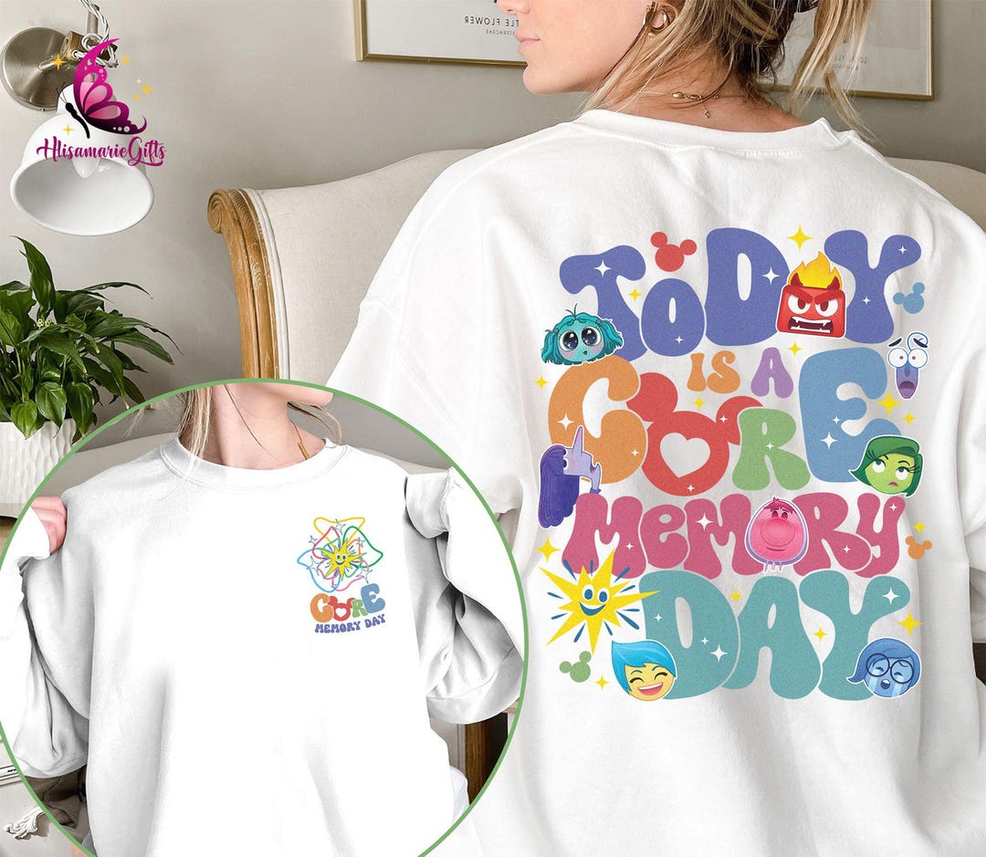 Inside Out Today is a Core Memory Day Shirt, Inside Out Shirt, Inside ...
