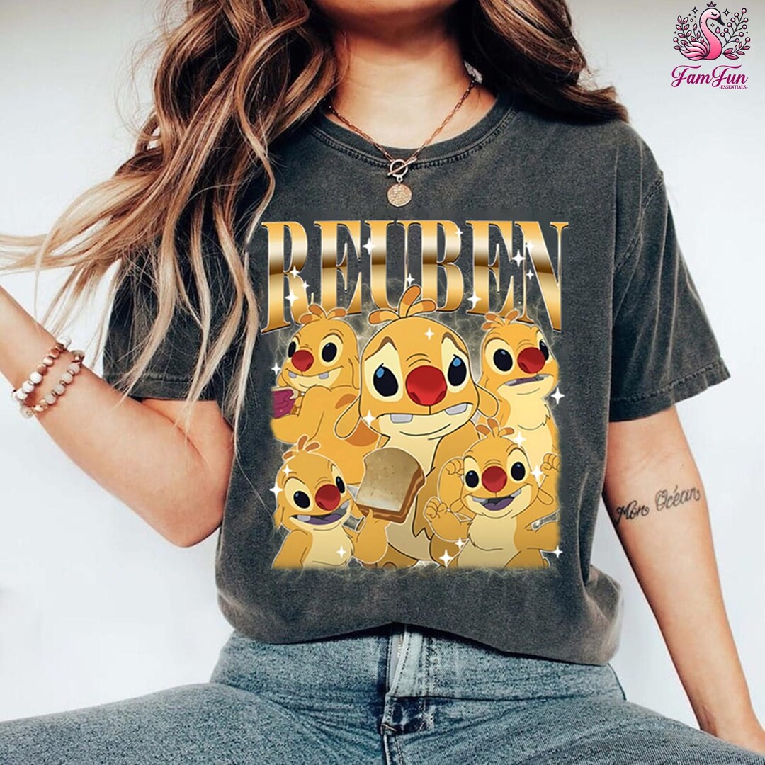 Reuben Lilo and Stitch Homage T-shirt, Reuben’s Sandwich Shop Tee, 625 ...