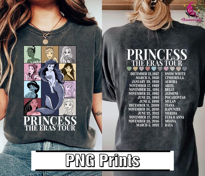 Ariel Eras Tour Png Download Disneyland Princess the Eras Tour Ariel ...