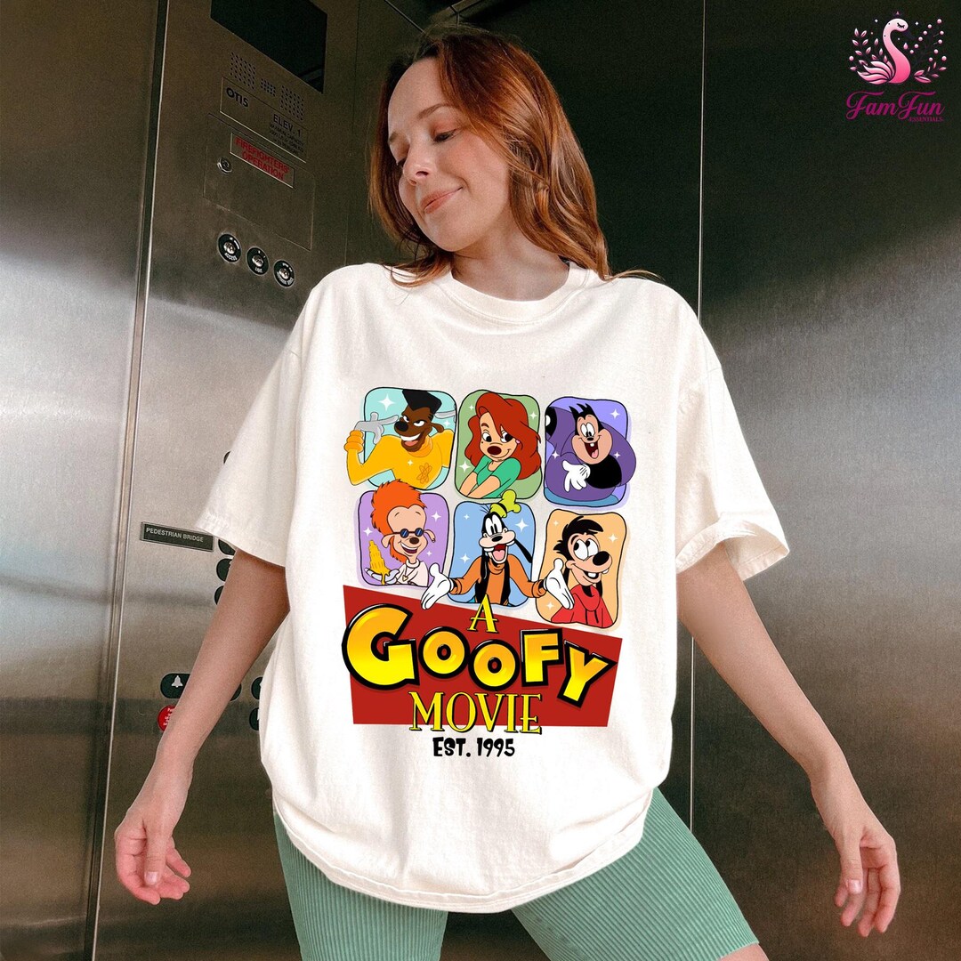 Retro A Goofy Movie Est 1995 Shirt, A Goofy Movie Shirt, Goofy and Max ...