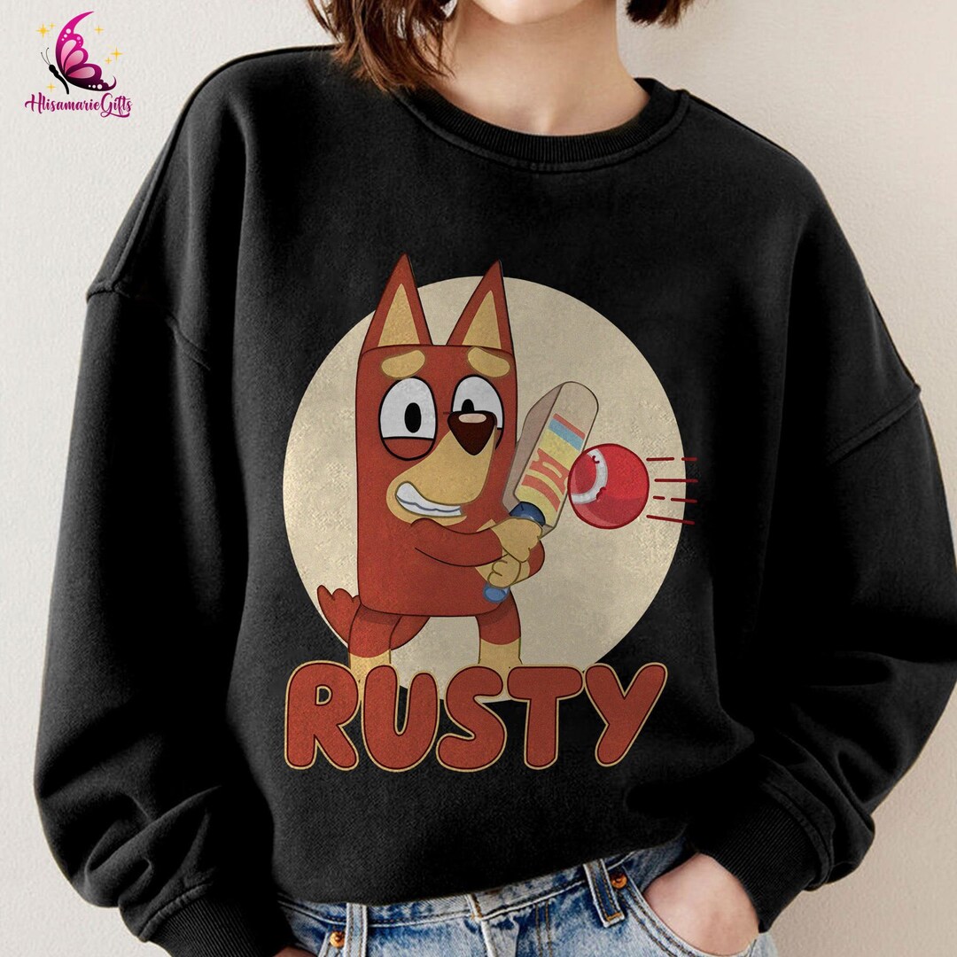Bluey Rusty Shirt, Bluey Dad Bluey Mum Shirt, Bluey Family Shirt, Bluey ...