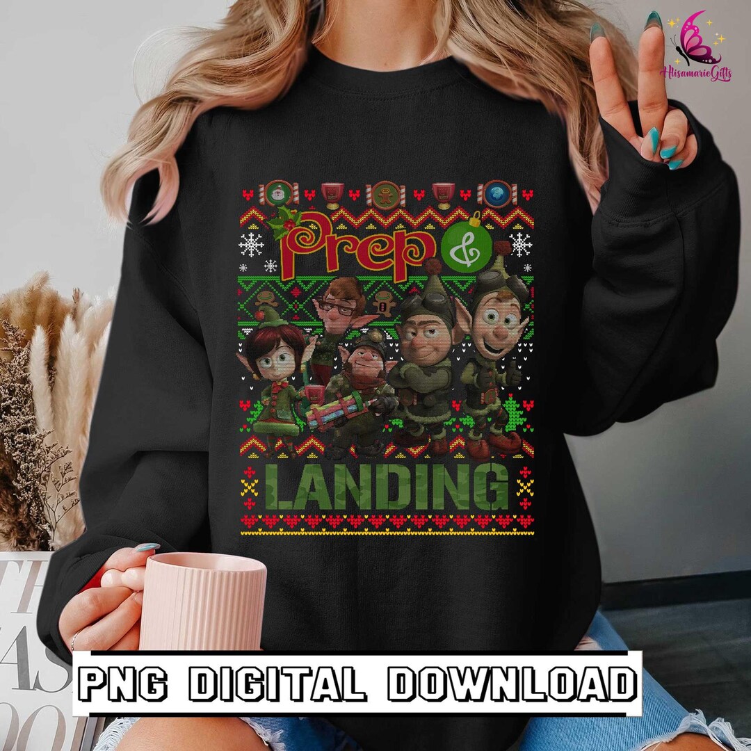 Prep and Landing Ugly Christmas Png Download, Prep and Landing Movie ...