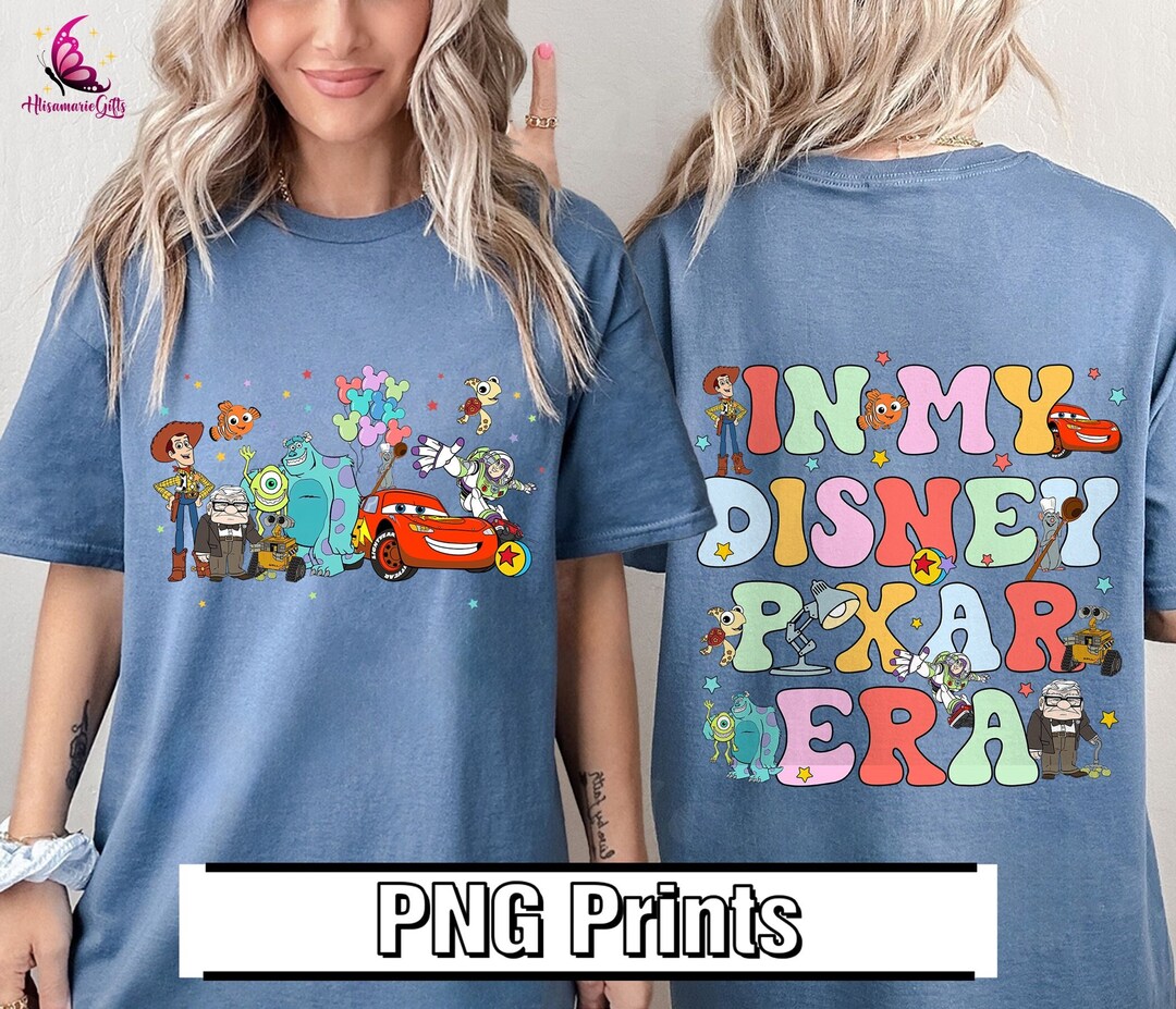 Instant Download | in My Pixar Era Png | Disneyland Pixar Sublimation ...