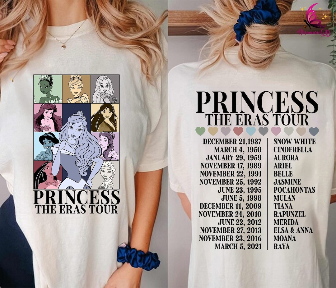 Princess the Eras Tour Shirt | Aurora Princess Eras Tour Shirt ...