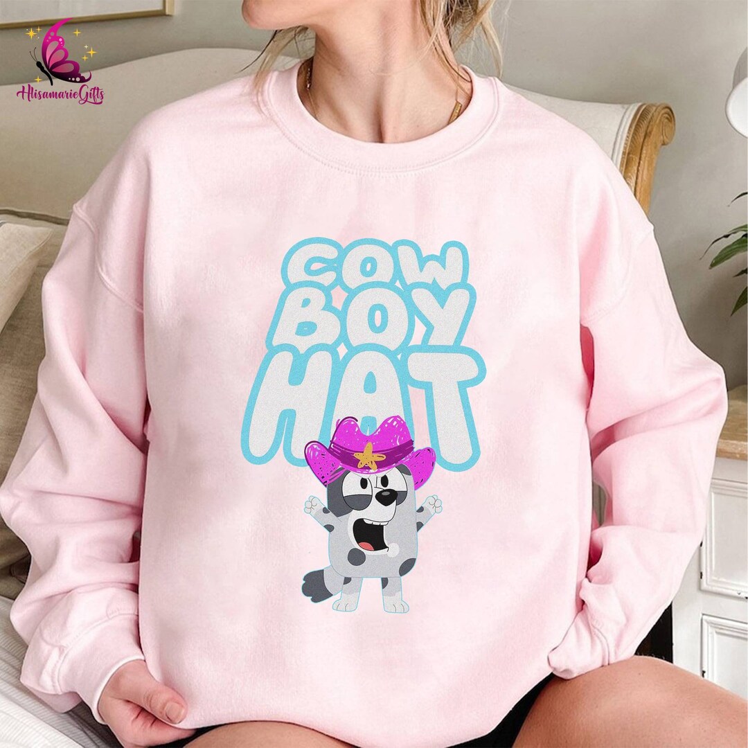 Bluey Cow Boy Shirt Bluey Family Shirt Bluey Friends Shirt Bluey ...