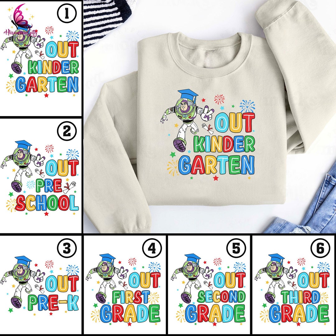 Buzz Lightyear Last Day of School Shirt, Toy Story Shirt, Summer ...