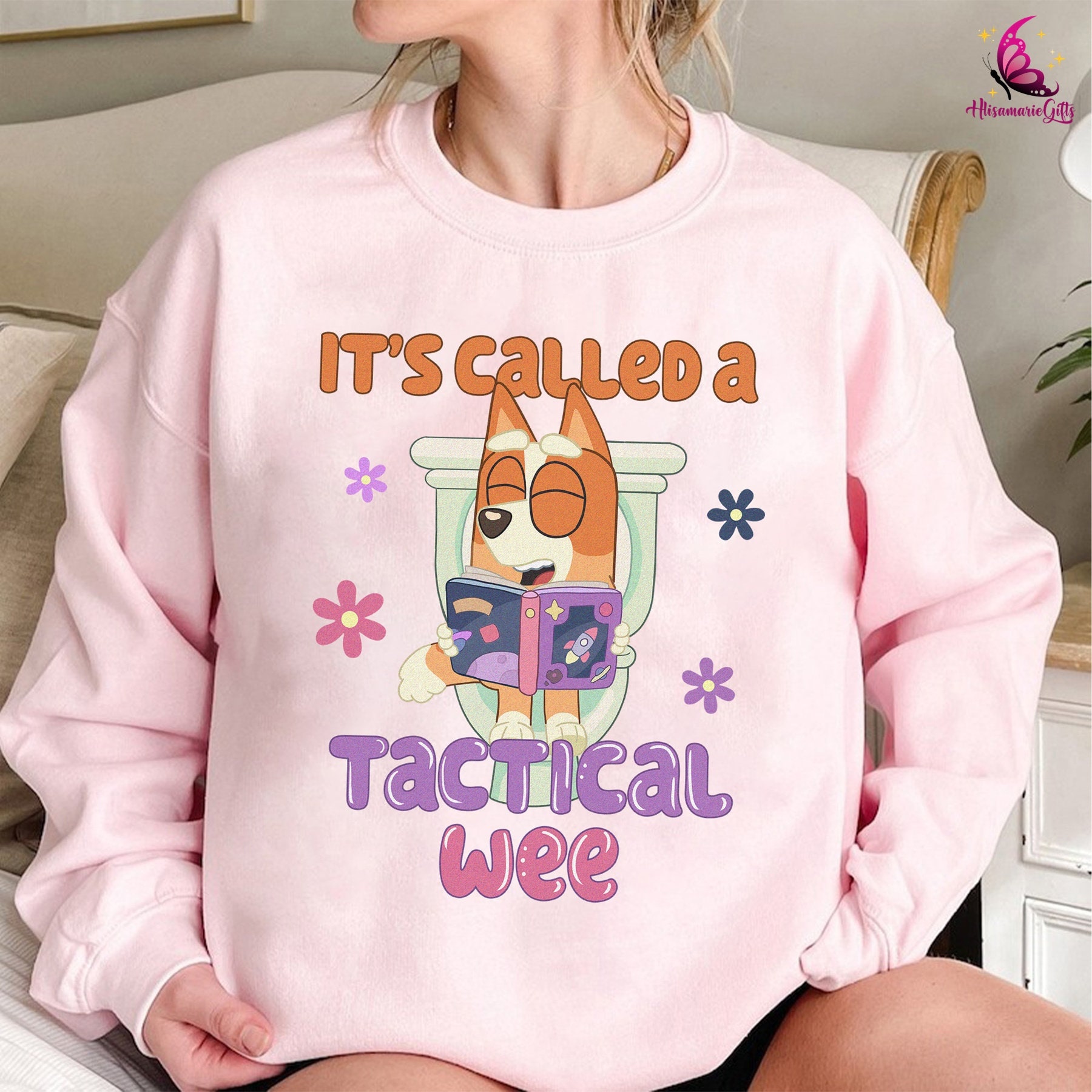 It's Called A Tactical Wee Bluey Bingo Shirt Bluey Cartoon Shirt Funny ...