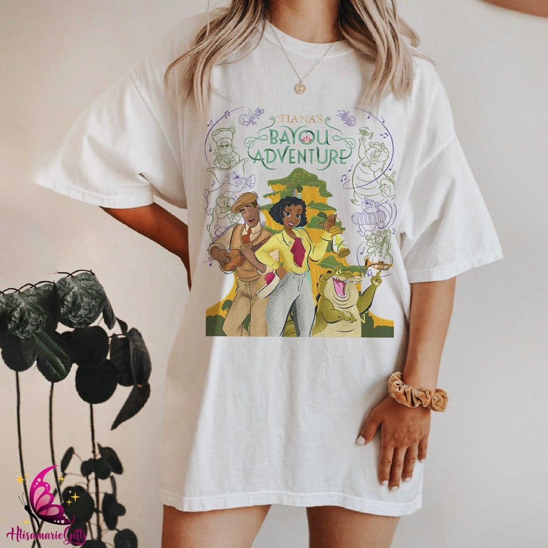 Vintage Tiana's Bayou Adventure Shirt, Tiana Princess Shirt, Tiana's ...