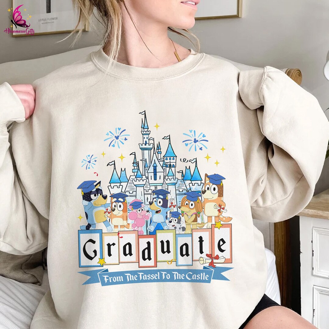 Bluey Graduation Shirt Grad Bluey Shirt Bluey the Eras Tour Tshirt ...