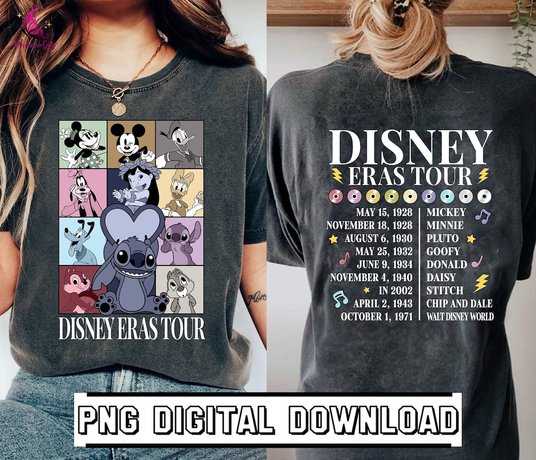 Stitch Eras Tour Png, Disneyland Eras Tour Clipart, Magic Kingdom ...