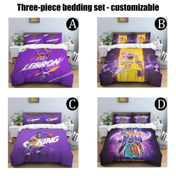 Lebron Bedding - Etsy