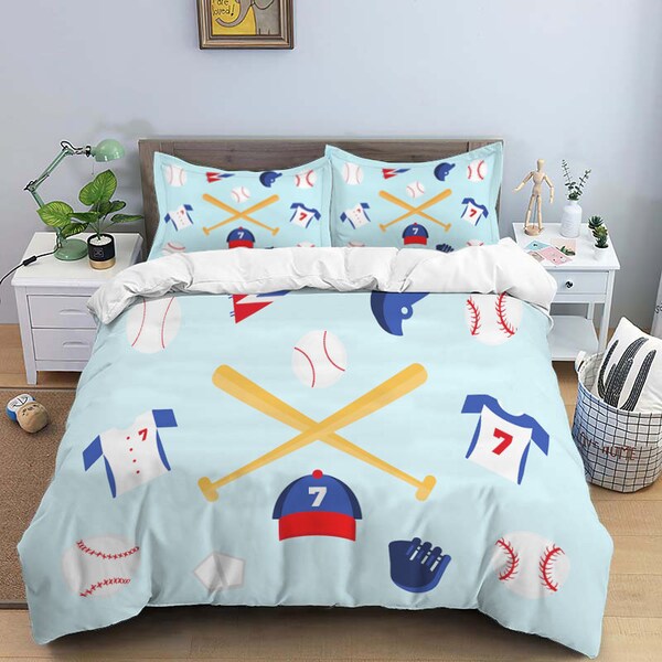 Baseball Bedding - Etsy