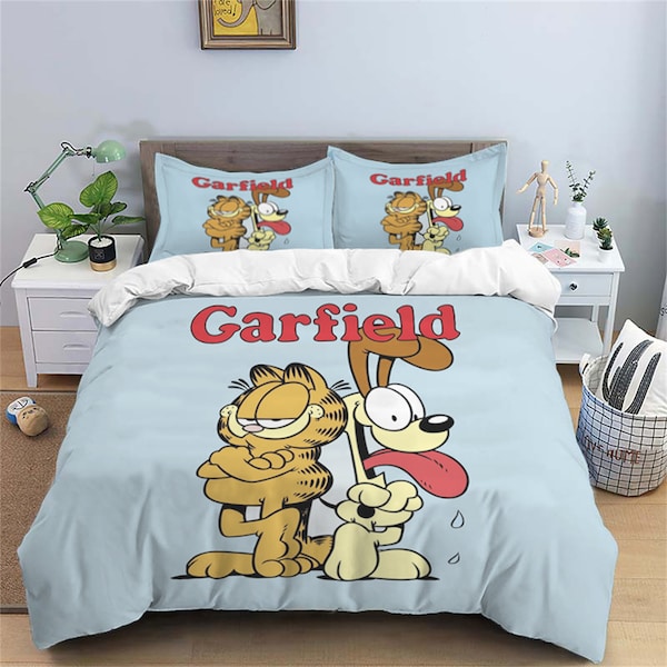 Garfield Bedding Set - Etsy