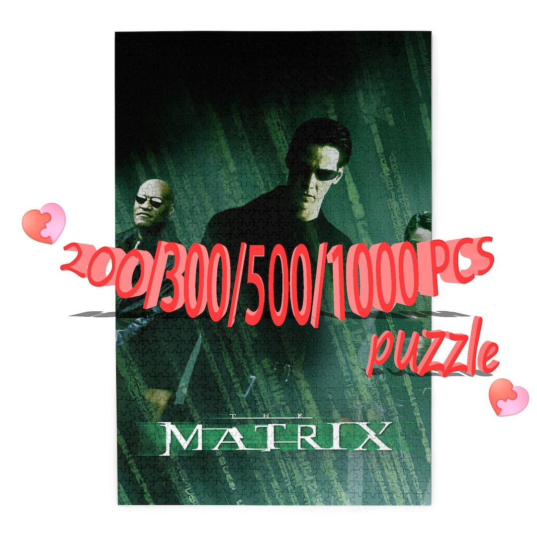 The Matrix Jigsaw Puzzle 200-1000 Pieces Classic Custom - Etsy