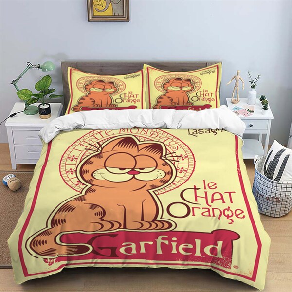 Garfield Bedding Set - Etsy