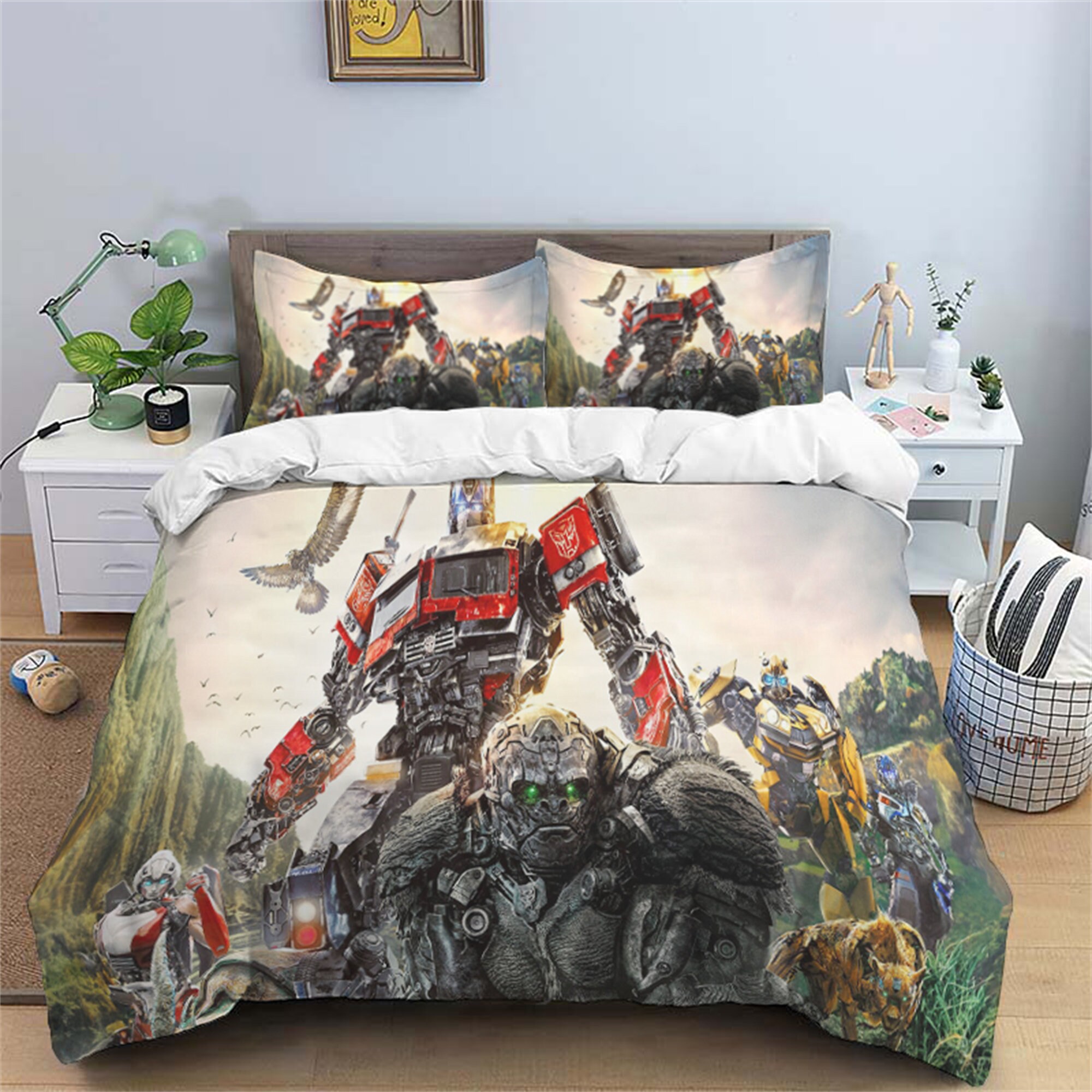 Grimlock Transformers Bed Sheets