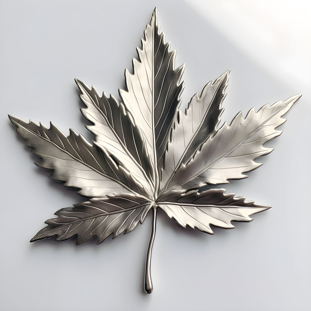 Steel Marijuana Leaf 2 - Etsy