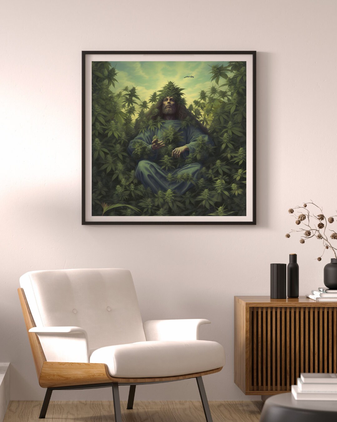 Cannabis God - Etsy