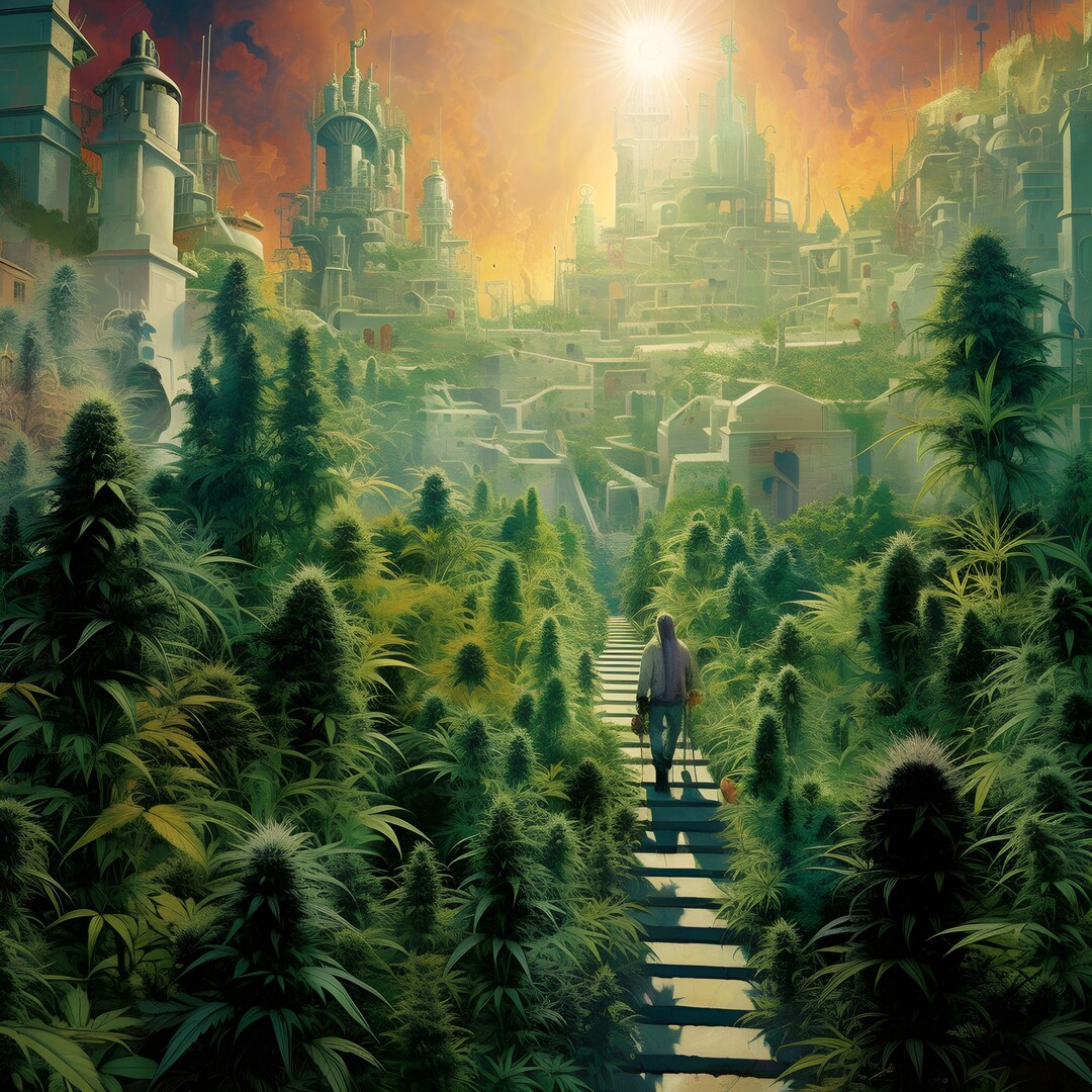 Future Marijuana Farm 2 - Etsy