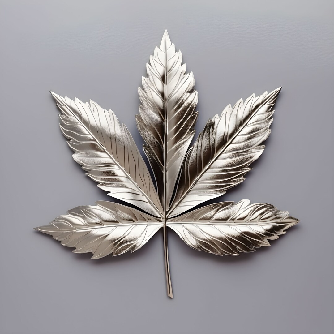 Steel Marijuana Leaf 1 - Etsy