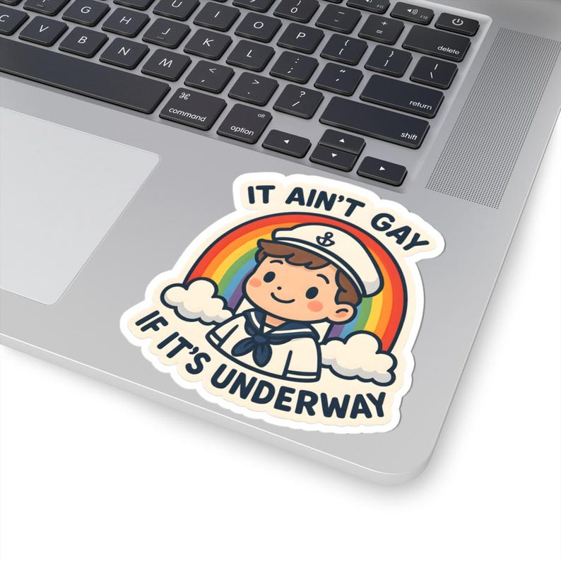 Funny Navy Sticker for Sailors, Seamen, Military Veterans, Joke, Gag ...