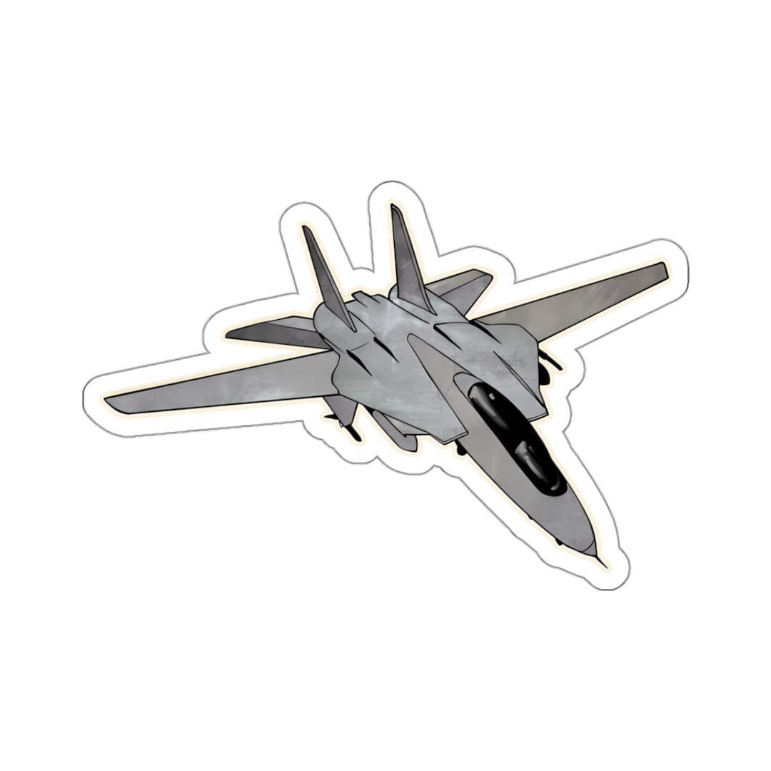 F-14 Tomcat Fighter Jet Stickers for Aviation Fans Military Enthusiasts ...