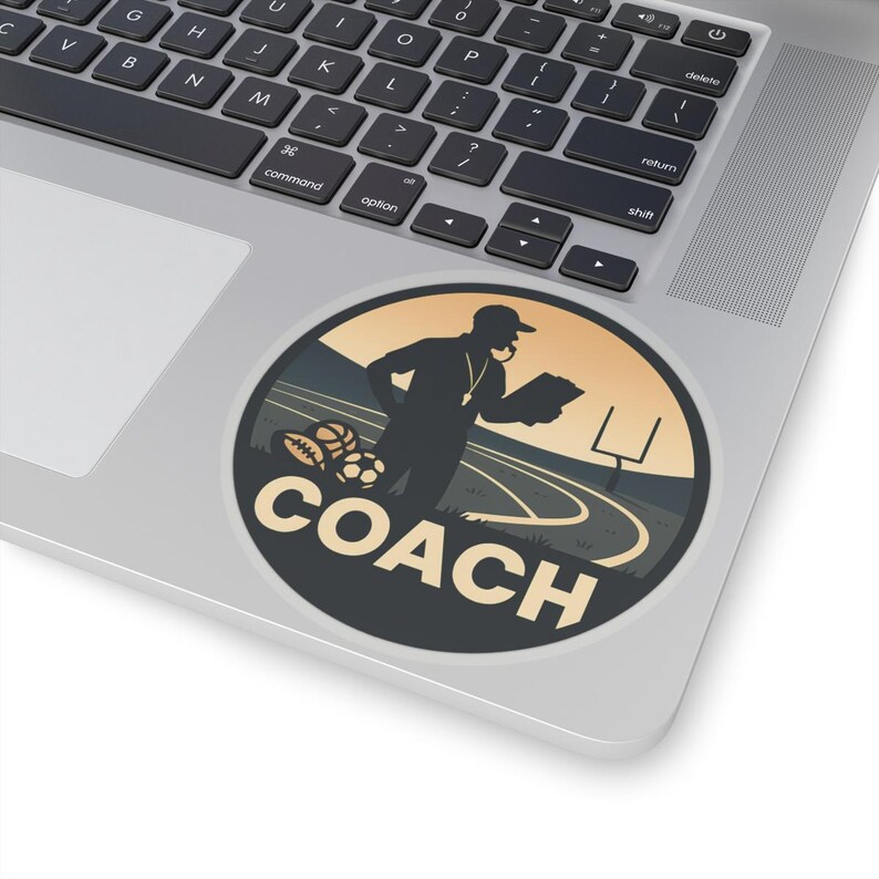 Sticker for Sports Coaches - Multi Sport Track Coach Decal ...