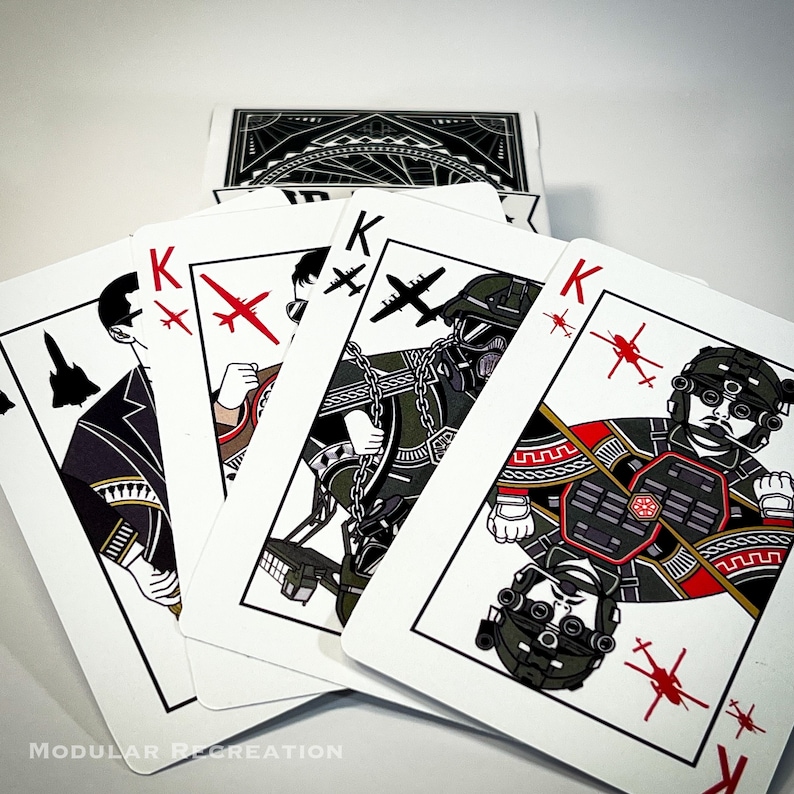 Air Force Heroes 2 Playing Cards – HH60 Pave Hawk, SR71 Blackbird, C130 ...