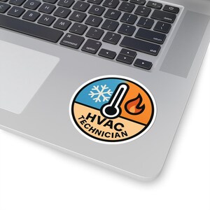 Sticker for HVAC Technicians - Funny HVAC Tech Gift, Heating Cooling ...