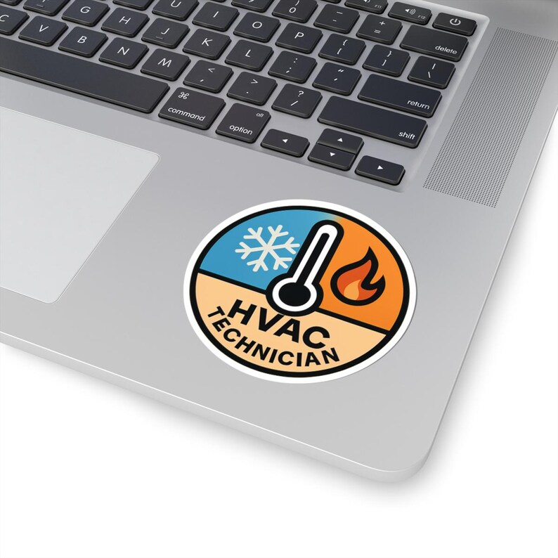 Sticker for HVAC Technicians - Funny HVAC Tech Gift, Heating Cooling ...