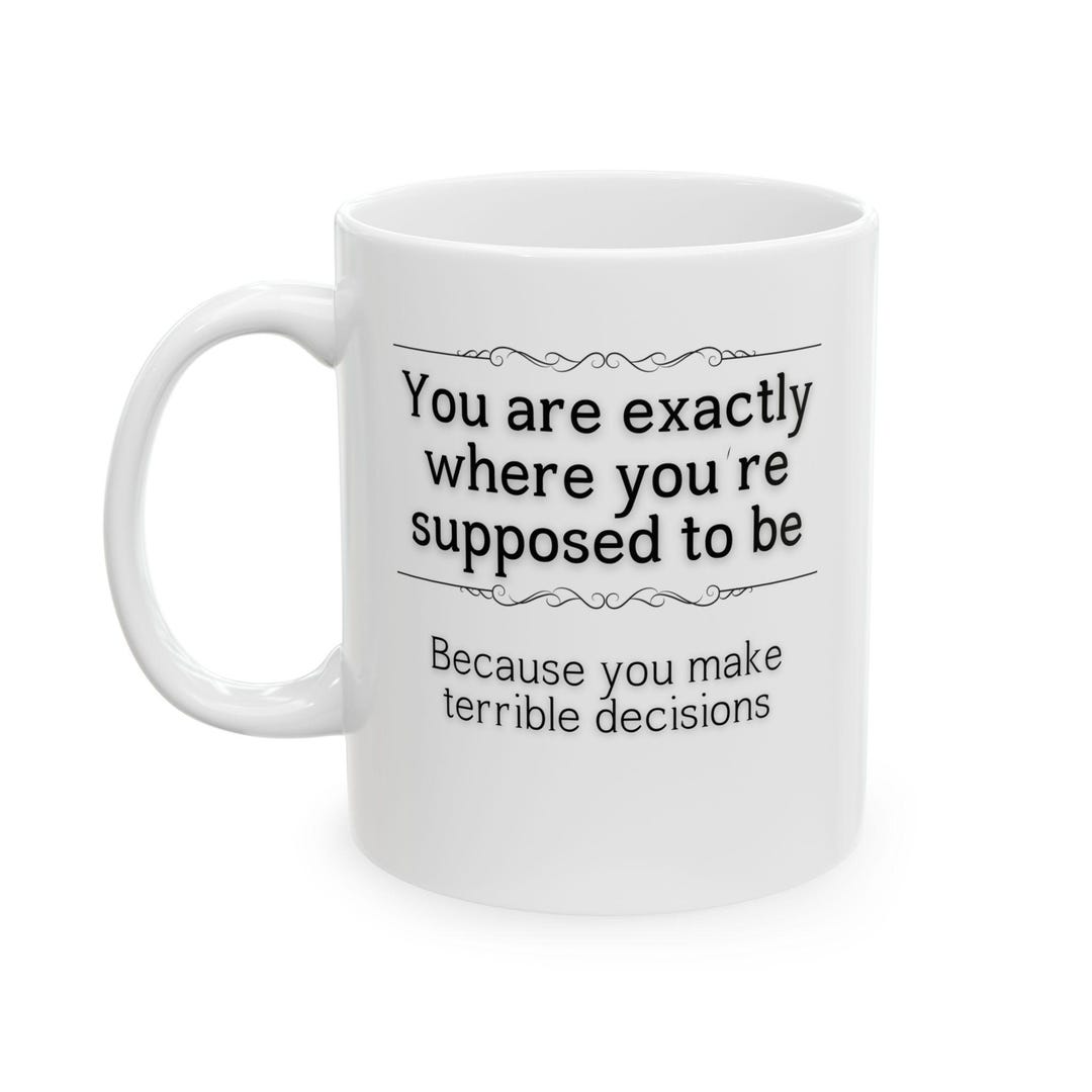 Funny Demotivational Mug for Sarcastic Coworkers, Cynical Managers ...