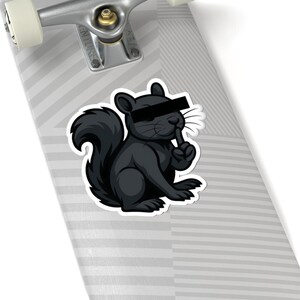 Funny Secret Squirrel Sticker for Military Veterans, Air Force Airmen ...