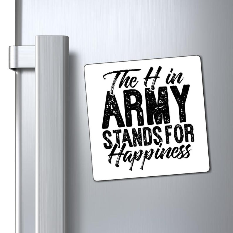 Funny Magnet for Army Soldiers, Cadets, Infantryman, Artillery, Support ...