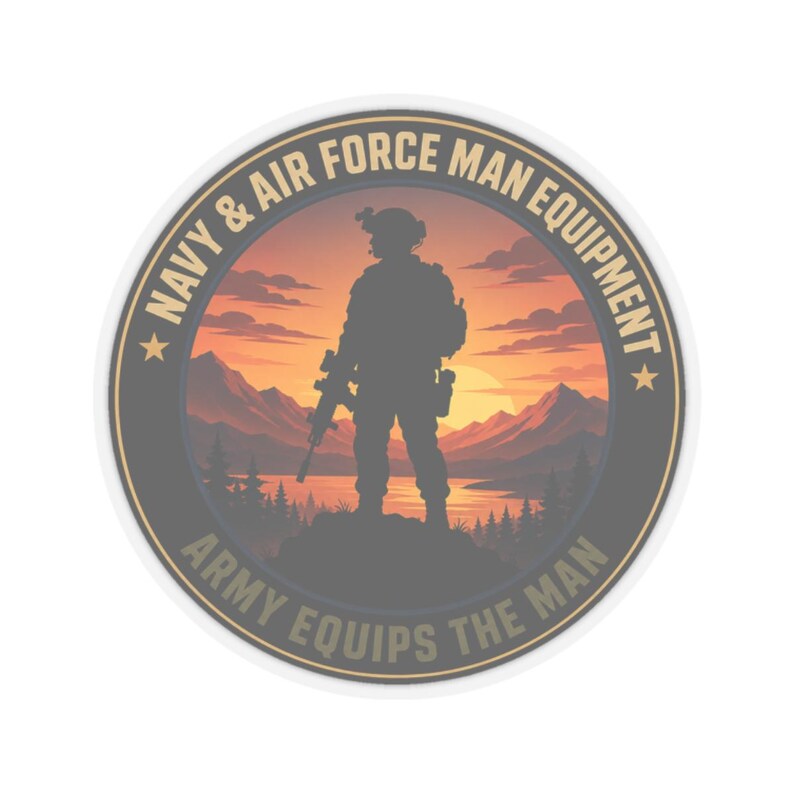 Sticker for Army Soldiers Veterans, Army Veteran Sticker, Military ...