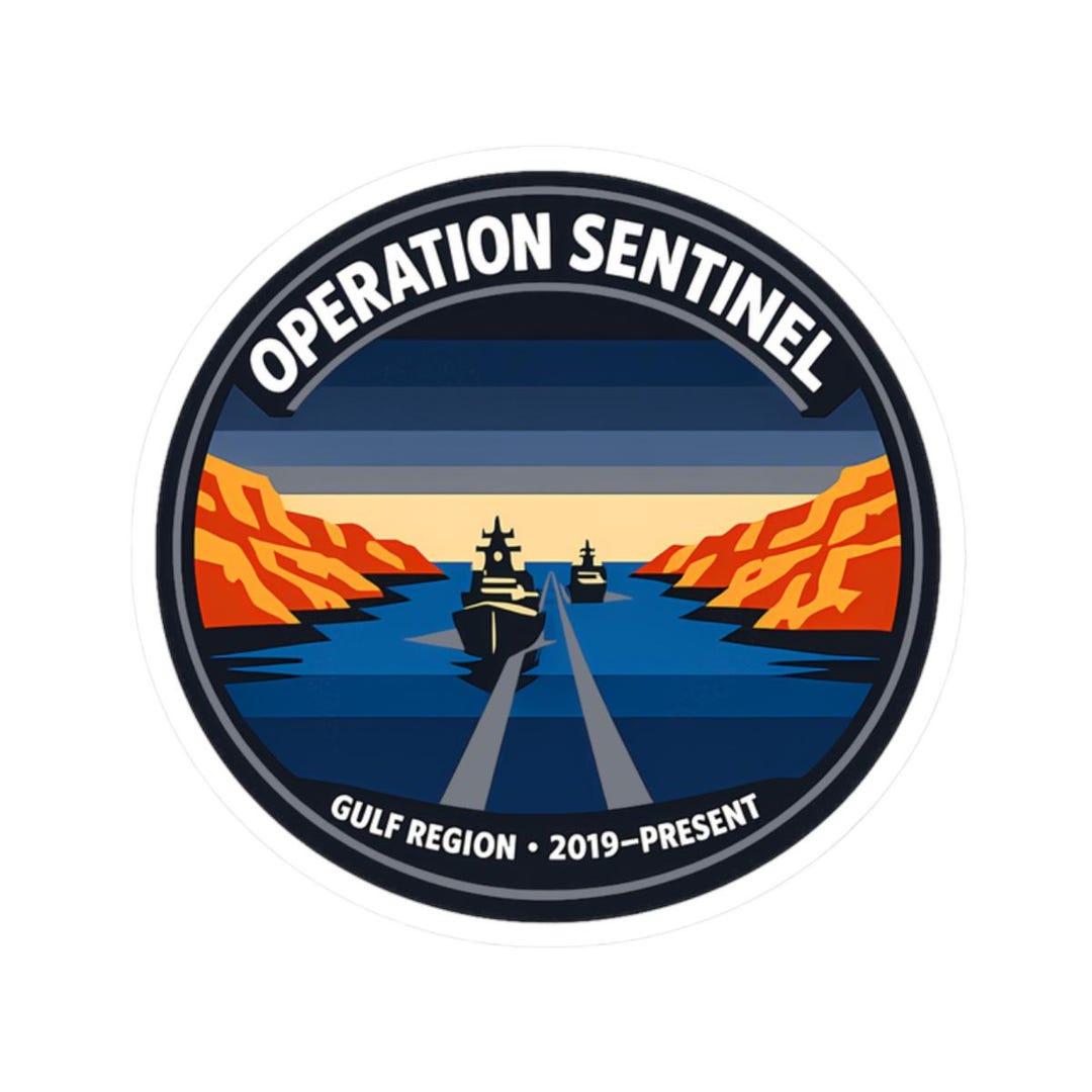 Sticker for Gulf Deployment Veterans, Operation Sentinel 2019-present ...