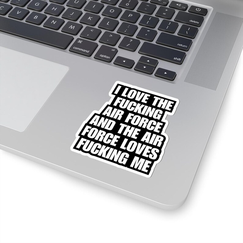 Sticker for Air Force Vets - Funny Military Airman Humor Decal, NSFW ...