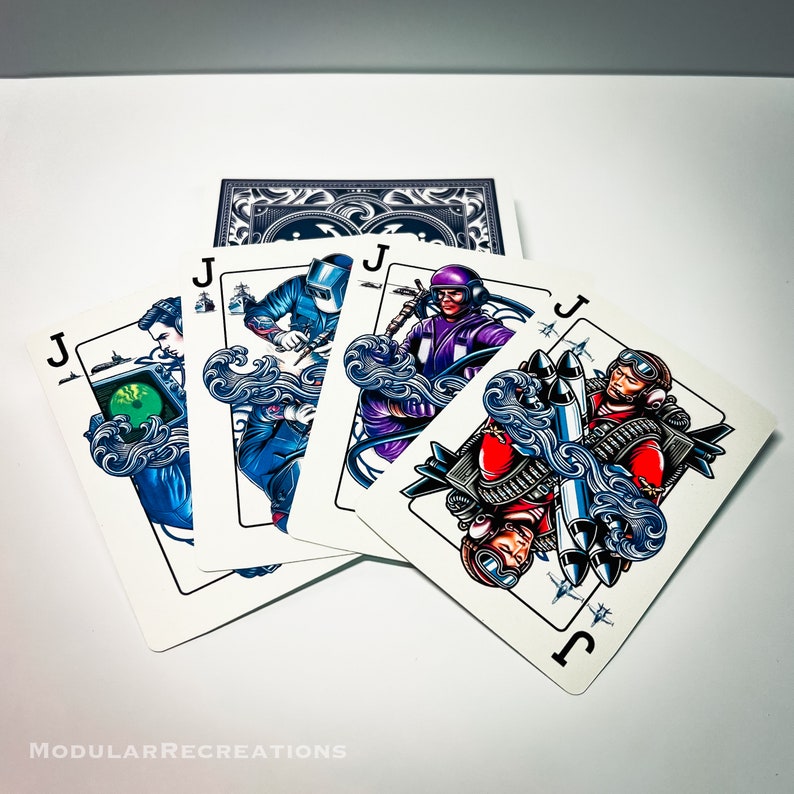 Deck of Cards for Sailors, Military Dependents, or Armed Forces ...