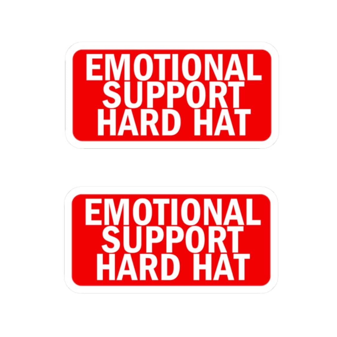 Funny Hard Hat Sticker (2) for Blue Collar Construction Workers ...