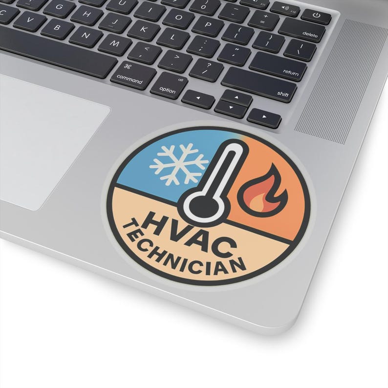 Sticker for HVAC Technicians - Funny HVAC Tech Gift, Heating Cooling ...