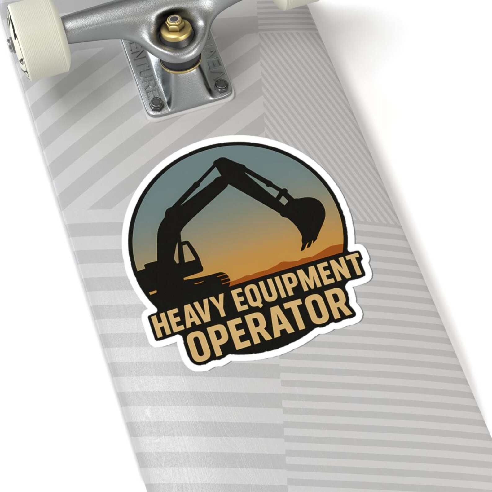Sticker for Heavy Equipment Operators, Excavator Drivers, Construction ...