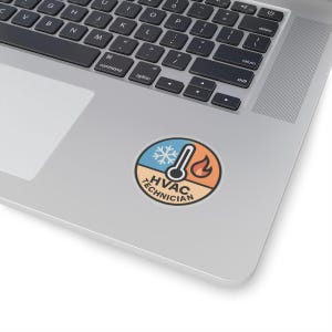 Sticker for HVAC Technicians - Funny HVAC Tech Gift, Heating Cooling ...