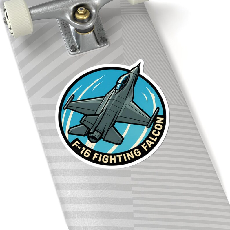 Sticker for Aviation Fans, F-16 Fighting Falcon Fighter Jet Decal ...