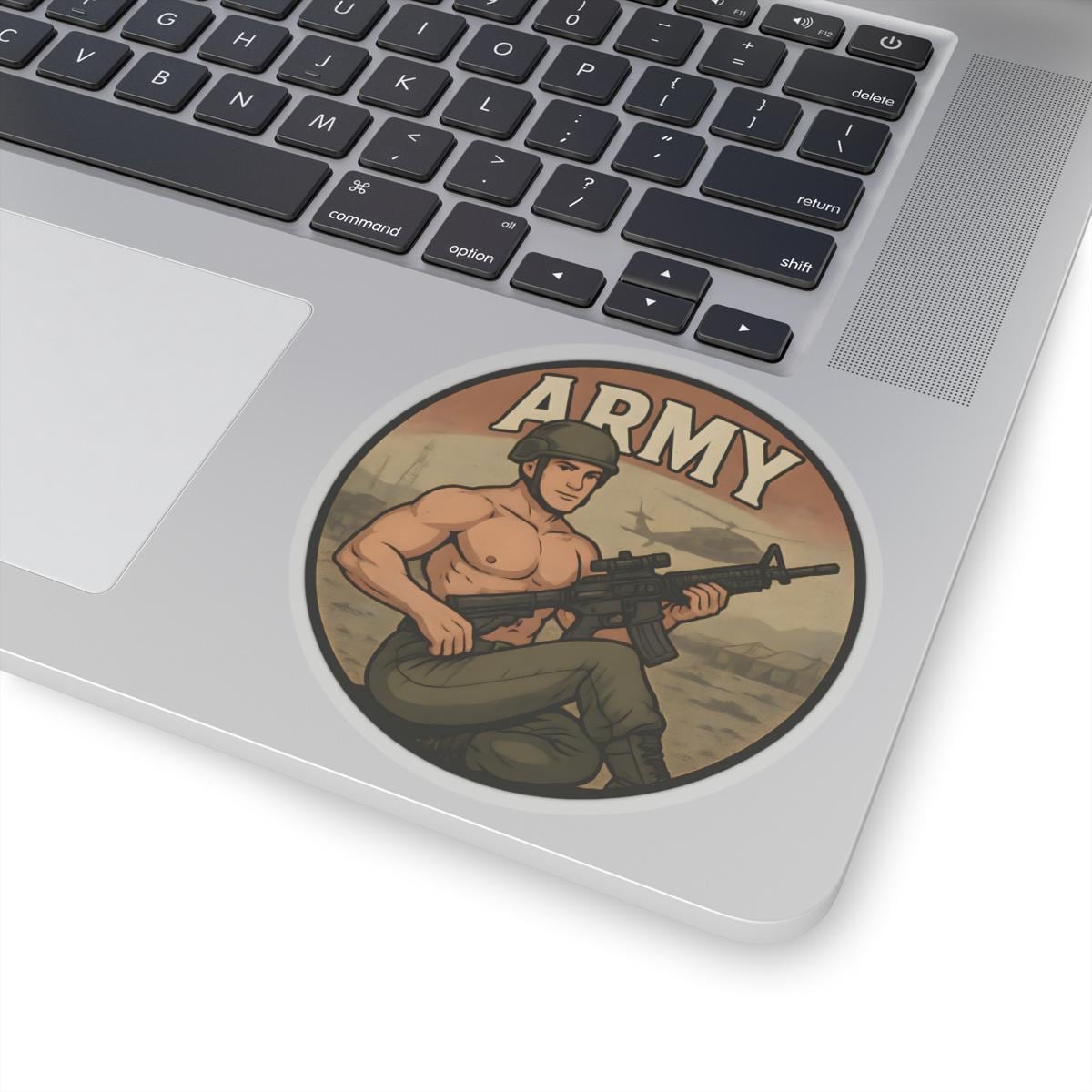 Army Pin up Man Sticker for Army Soldiers, Spouses, Riflemen, Tankers ...