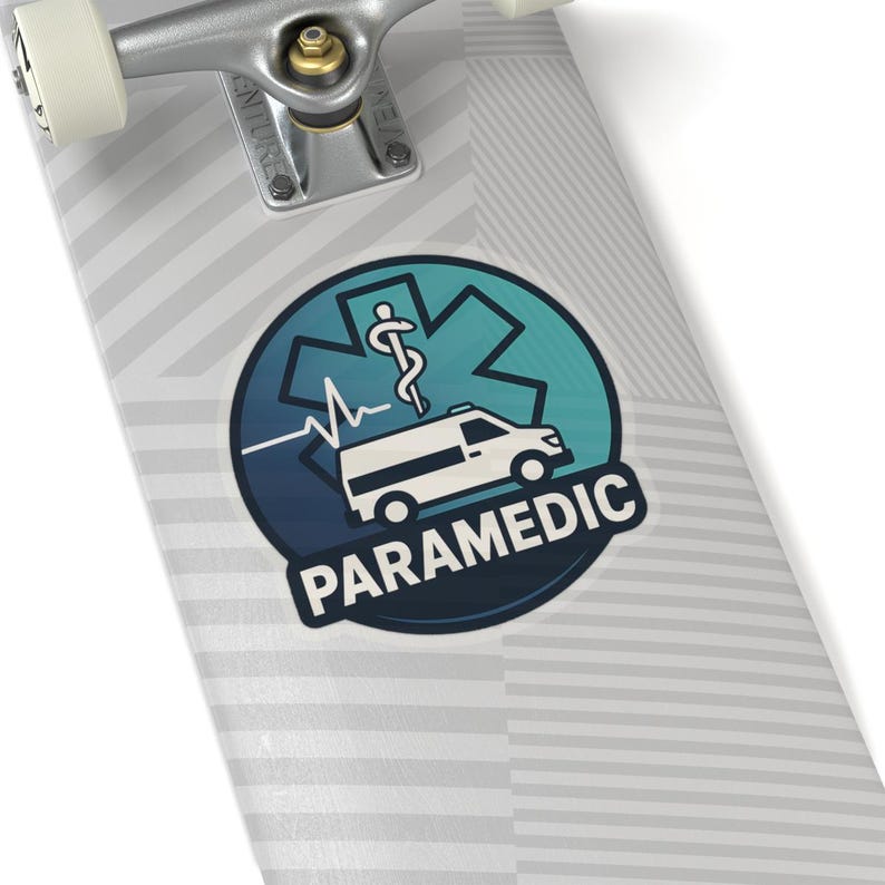 Sticker for Paramedics, EMS Medic Ambulance Decal, Emergency First ...