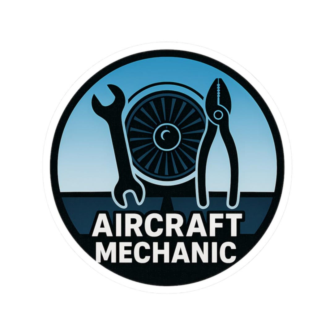 Sticker for Aircraft Mechanics, Aviation Maintenance Tech Gift, Plane ...