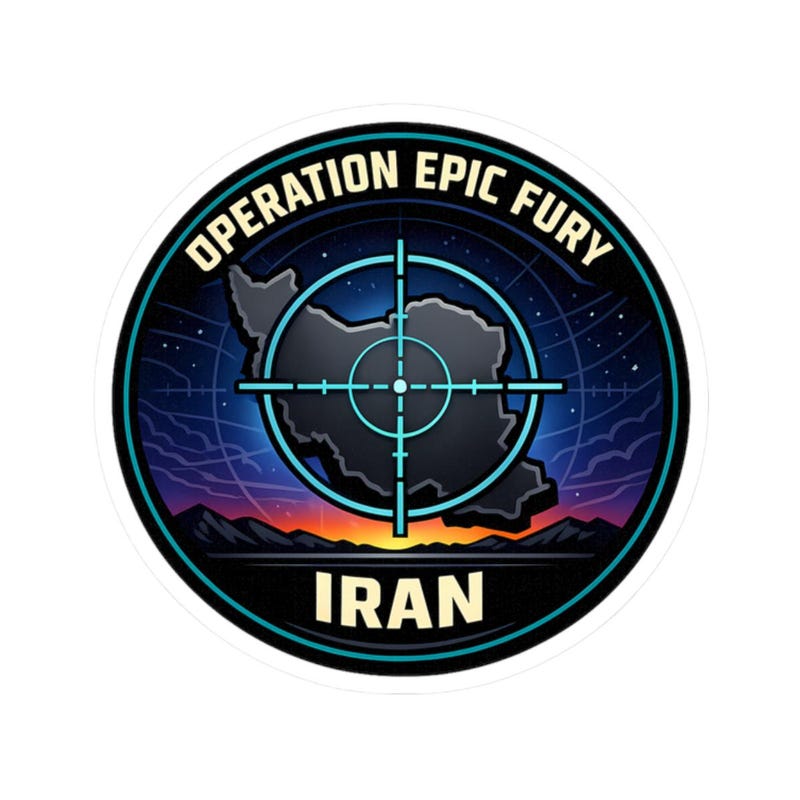 Operation Epic Fury Patch - Etsy