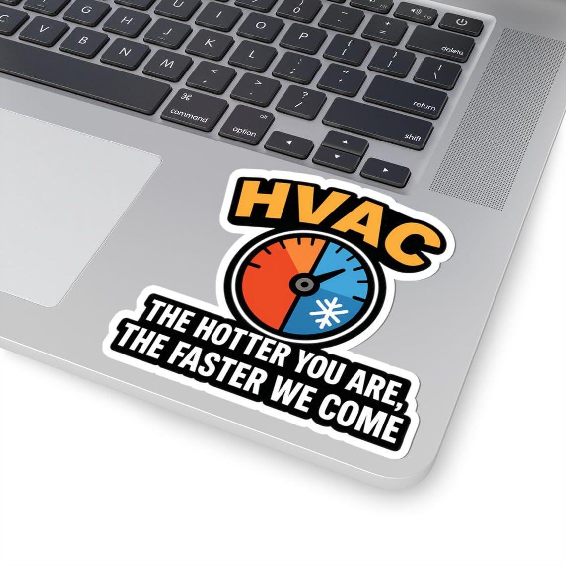 Funny Hard Hat Sticker for HVAC Technicians, Blue Collar Worker ...