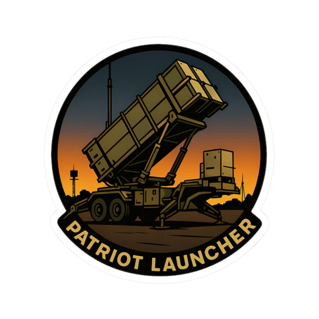 Sticker for Air Defense Crews, Missile Launcher Truck Decal, Tactical ...
